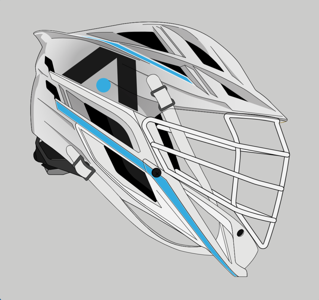 ADVNC Lacrosse XRS Helmet Decal Package – Sling It! Lacrosse